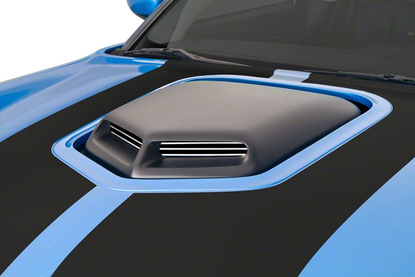 Cervini's Charger Shaker Hood Kit with Matte Black Scoop 8055 (06-10 ...