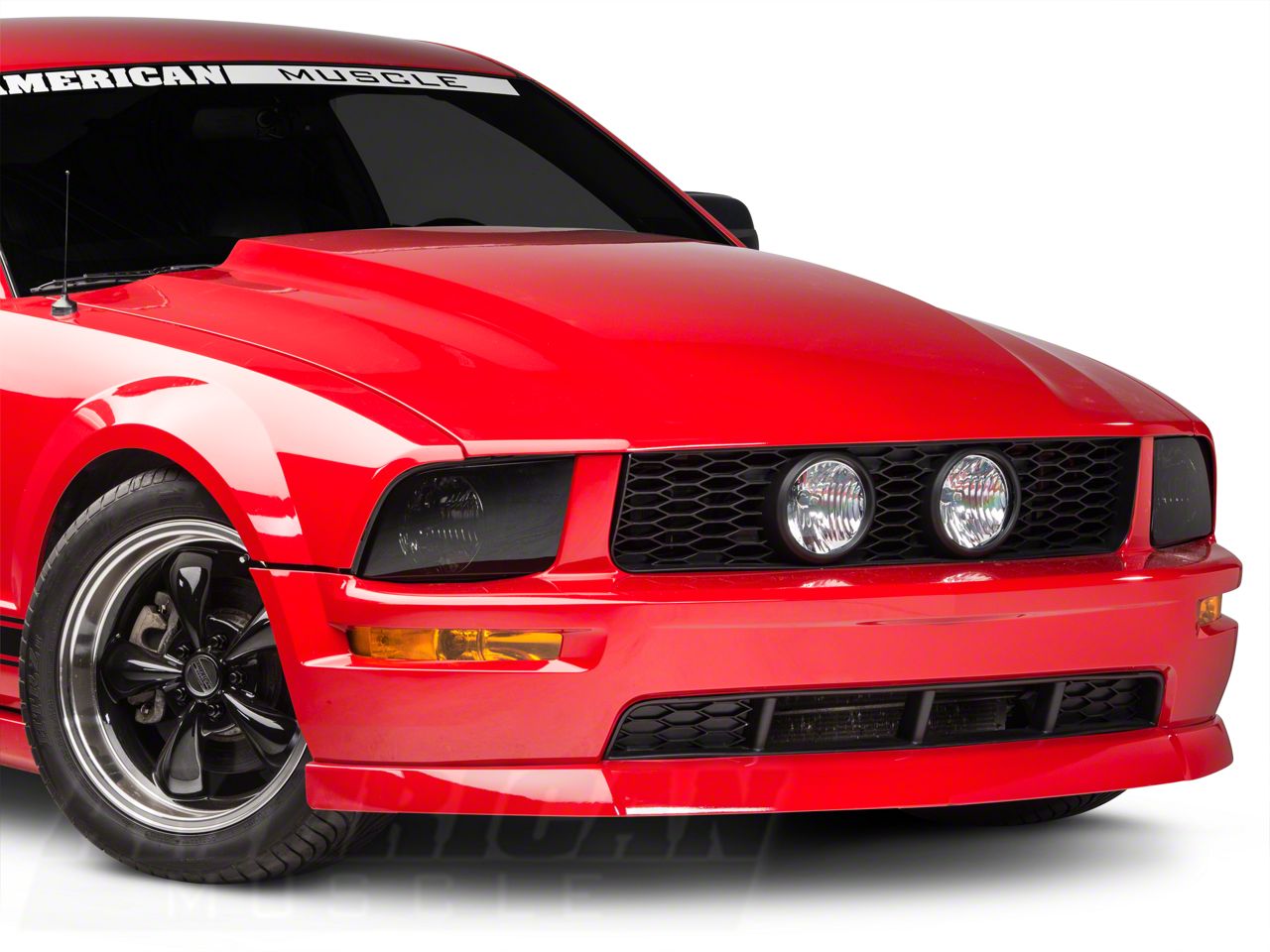 Cervini's Mustang Cobra R Style Hood; Unpainted 1207 (05-09 Mustang GT ...