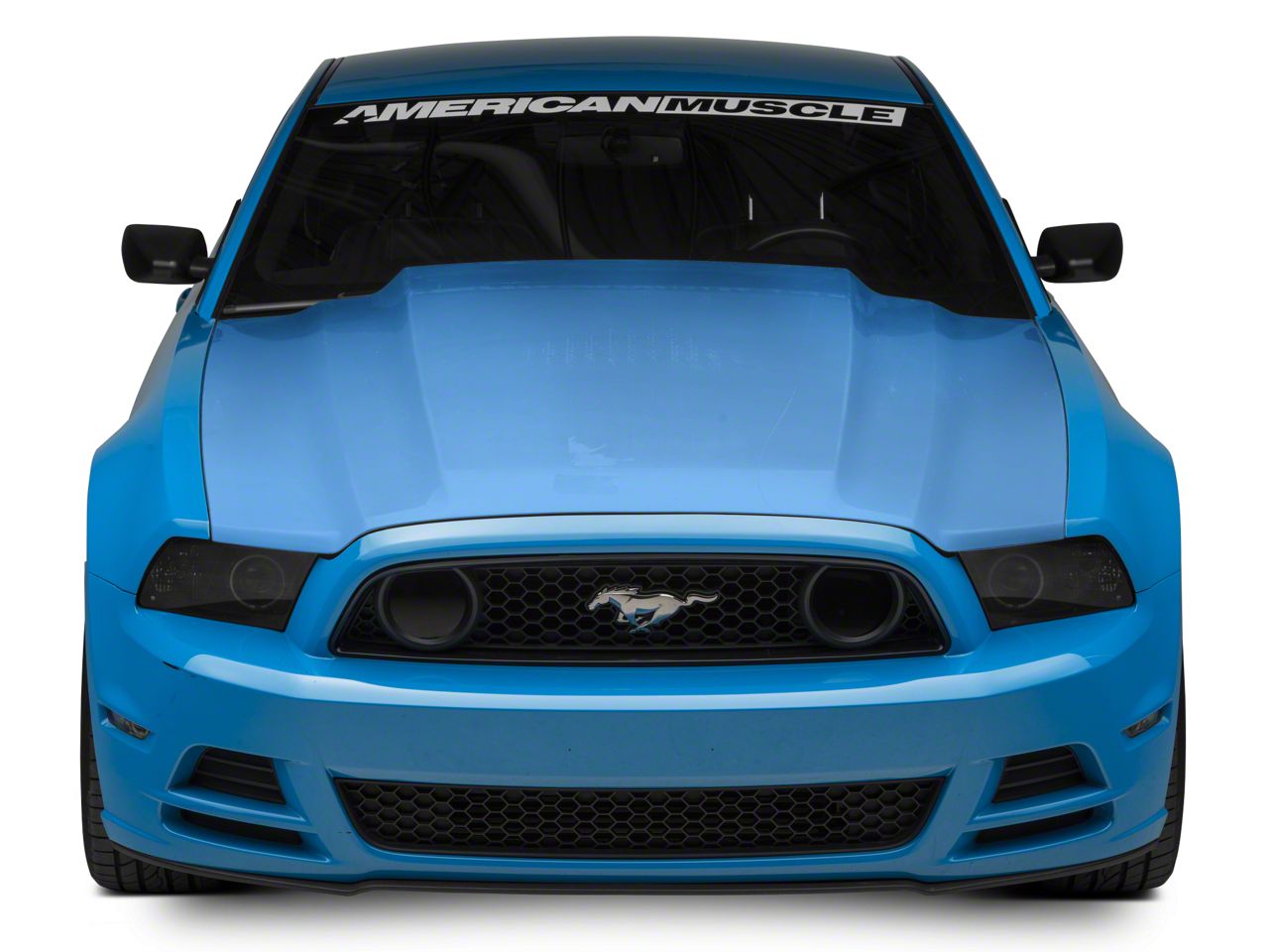 Cervini's Mustang Cobra R Style Hood; Unpainted 1210 (13-14 Mustang GT ...