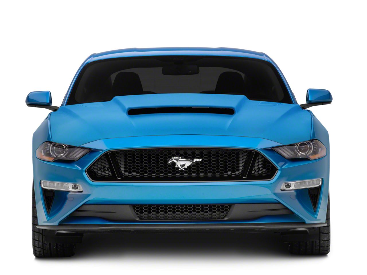 Cervini's Mustang Stalker Hood; Unpainted 1240 (18-23 Mustang GT ...