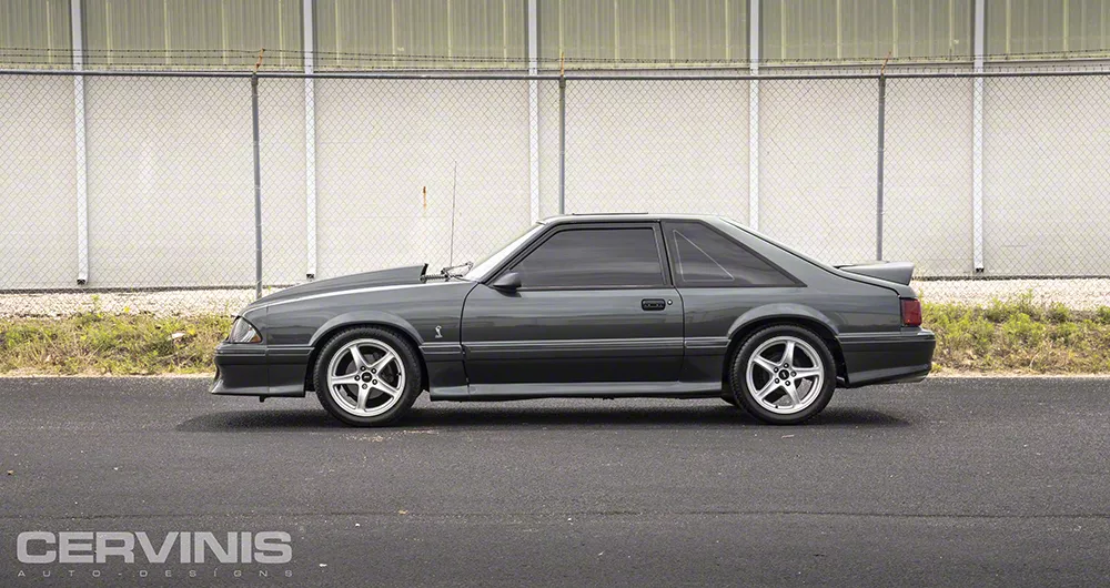 Cervini's Mustang Stalker/Cobra Conversion Body Kit; Unpainted 9012 (87 ...