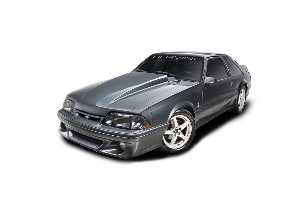 Cervini's Mustang Stalker/Cobra Conversion Body Kit; Unpainted 9012 (87 ...