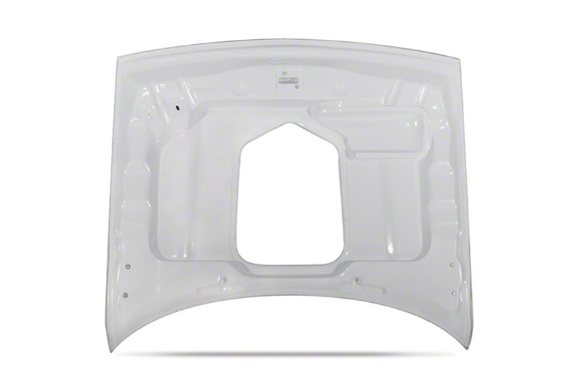 Cervini's Challenger Shaker Hood with Silver Scoop; Unpainted 8041 (08 ...