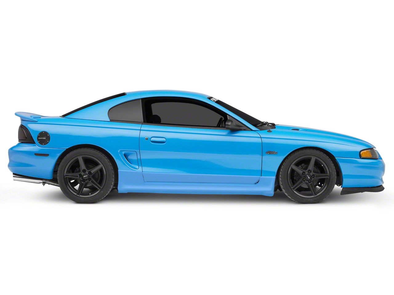 Cervini's Mustang Stalker Side Skirts; Unpainted 4341 (94-98 Mustang ...