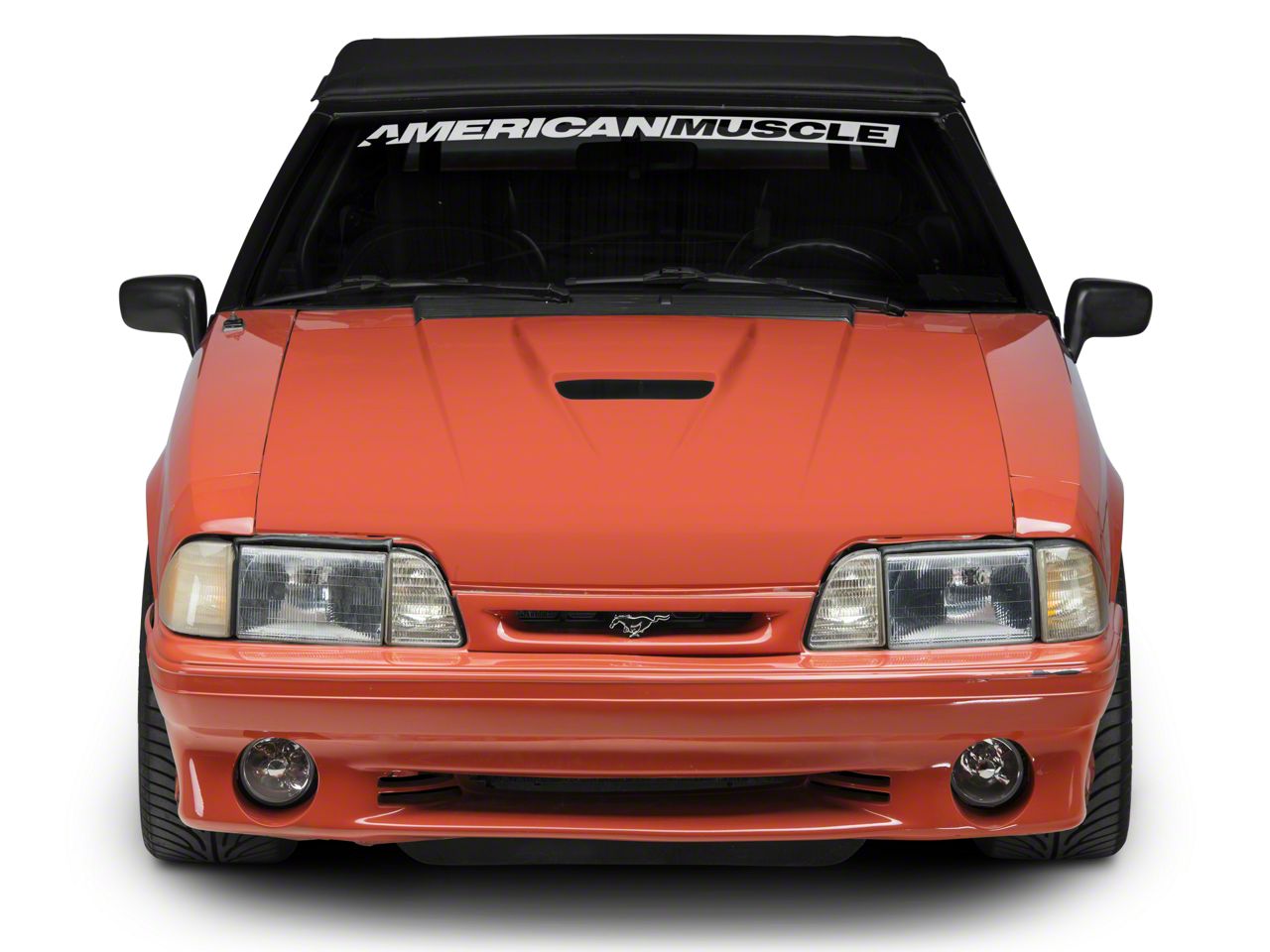 Cervini's Mustang SVO Hood; Unpainted 108 (87-93 Mustang) - Free Shipping