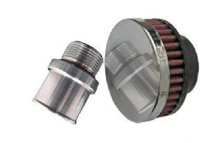 CFM Performance Camaro Baffled Billet Valve Cover Breather for Holley ...