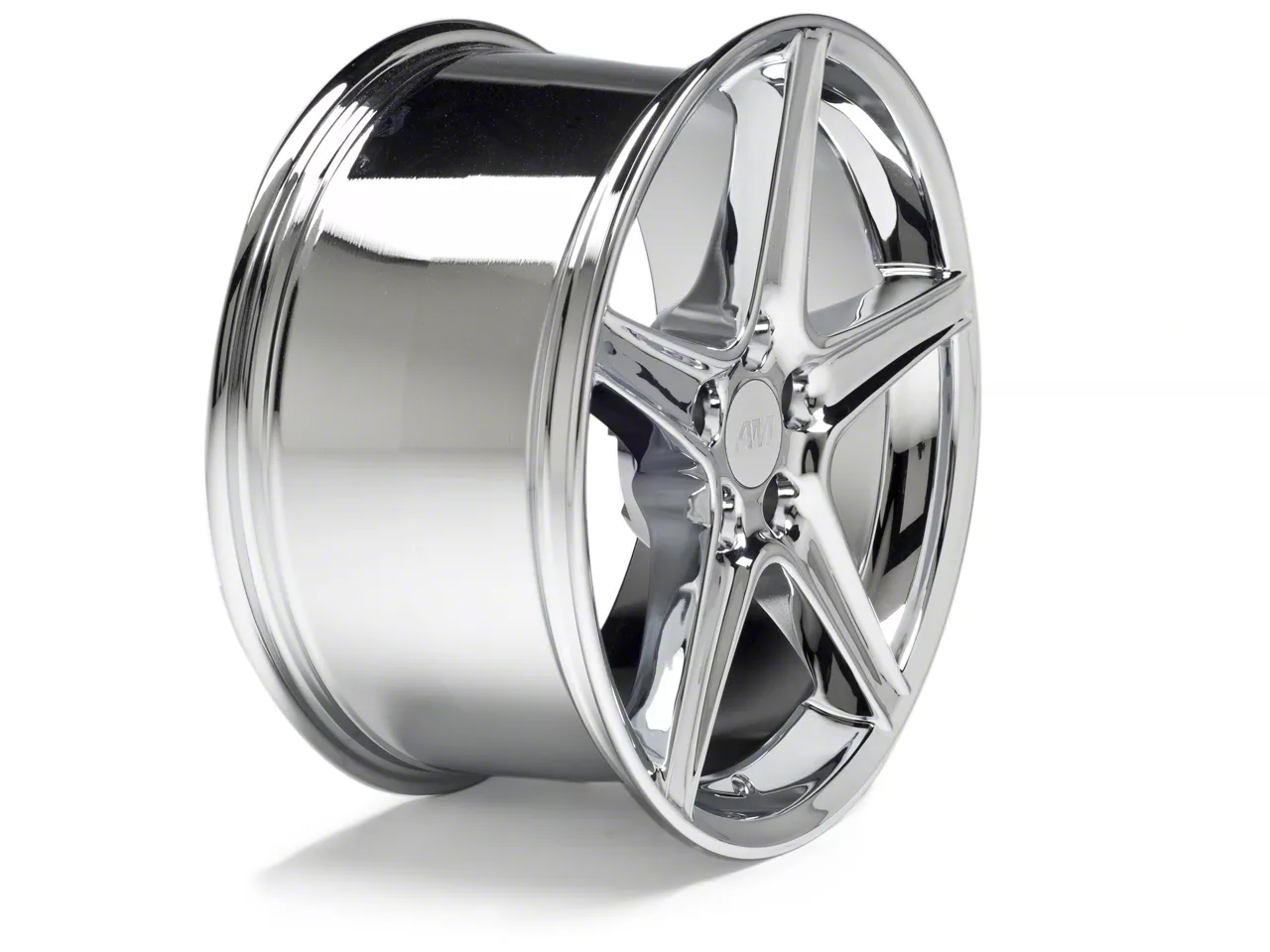 Mustang Saleen Style Chrome Wheel; 18x9; 30mm Offset (05-09 Mustang GT ...
