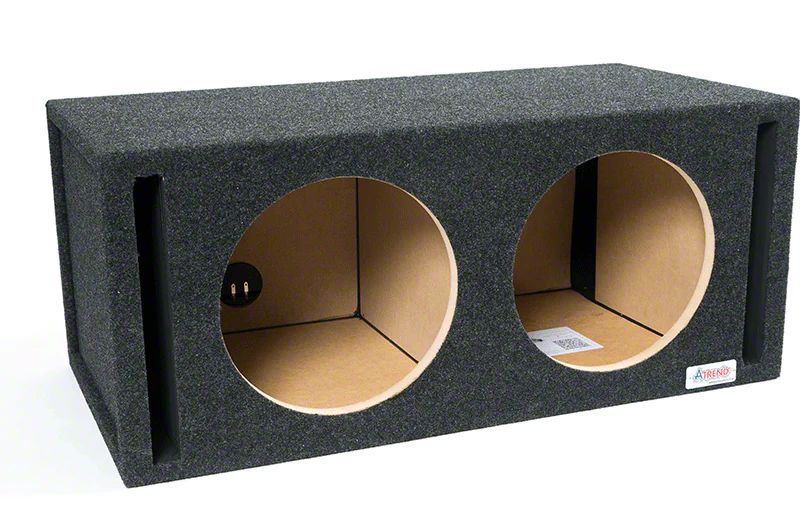 Challenger 10-Inch Dual Vented Subwoofer Enclosure for JL Audio WX, W0 ...