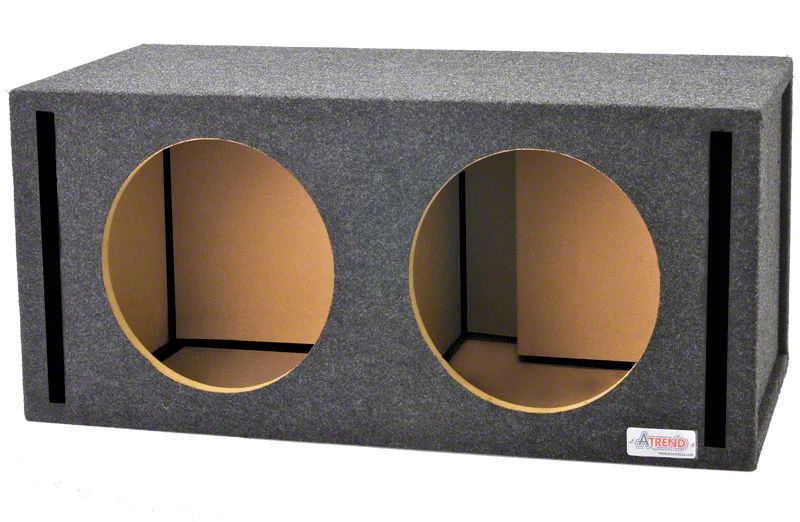 Challenger 12-Inch Dual Vented Subwoofer Enclosure for JL Audio W0, W1 ...