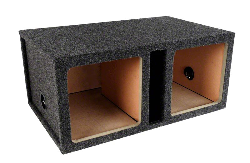 Challenger 12-Inch Dual Vented Subwoofer Enclosure for Kicker L5, L10 ...