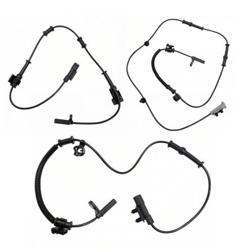 Challenger 4-Piece ABS Wheel Speed Sensor Set (11-14 RWD Challenger w ...