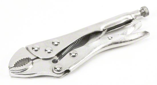 Challenger 7-Inch Hardened Alloy Steel Curved Jaws Locking Pliers