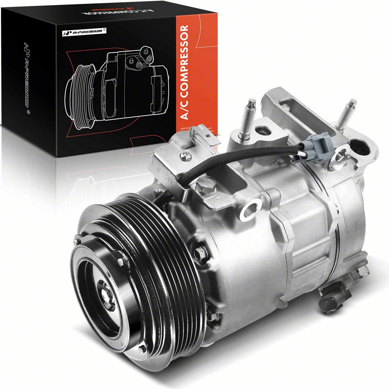 Challenger A/C Compressor with Clutch and Pulley (15-21 3.6L Challenger ...