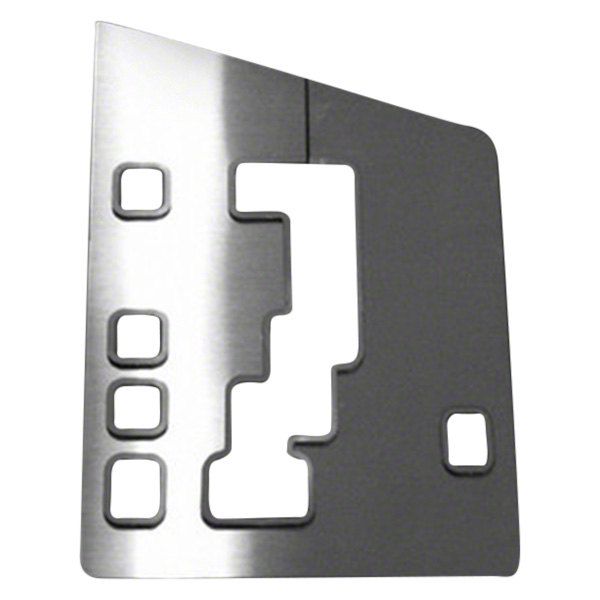 Challenger Automatic Shifter Plate Trim; Brushed (08-14 5.7L HEMI, 6.1L ...