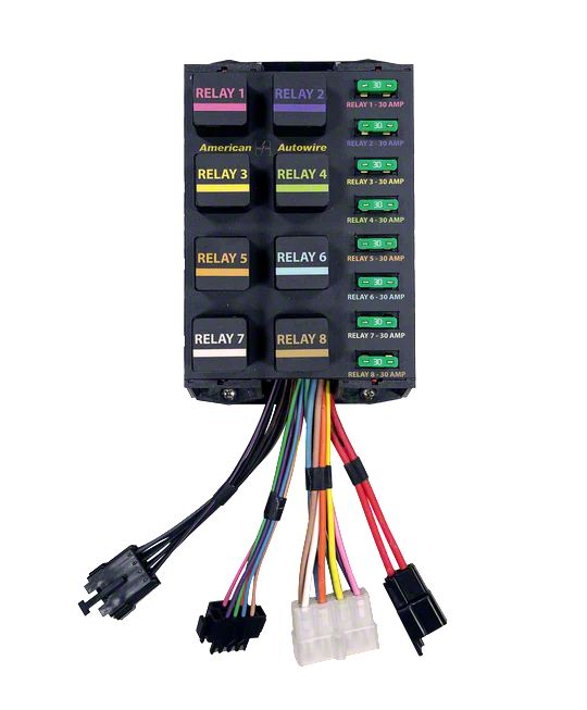 American Autowire Challenger Banked Relay System; 8-Position 510924 ...