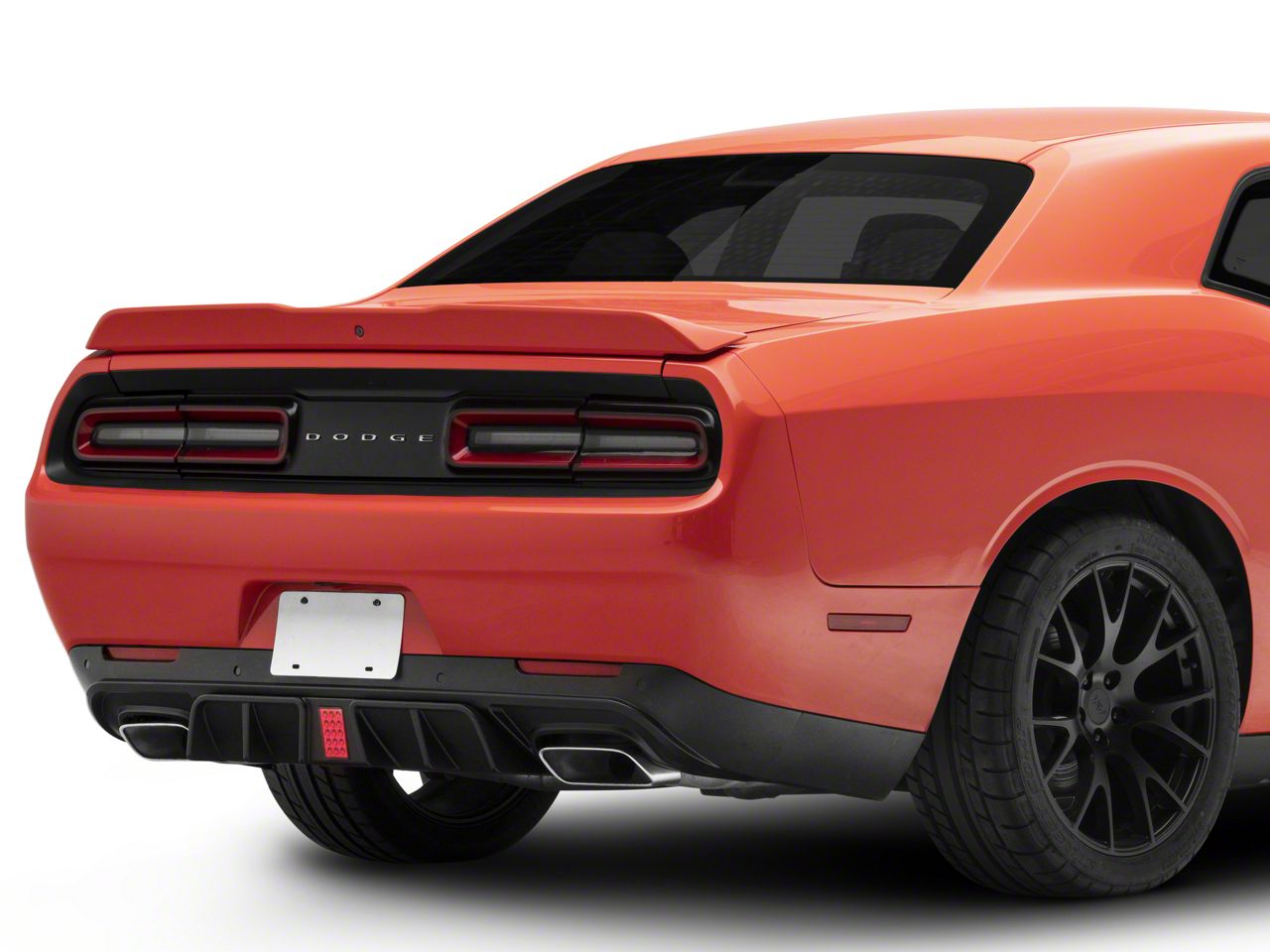 Challenger BL Style Rear Diffuser; Matte Black (15-23 Challenger ...
