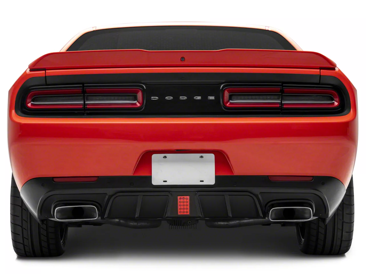 Challenger BL Style Rear Diffuser; Matte Black (15-23 Challenger ...