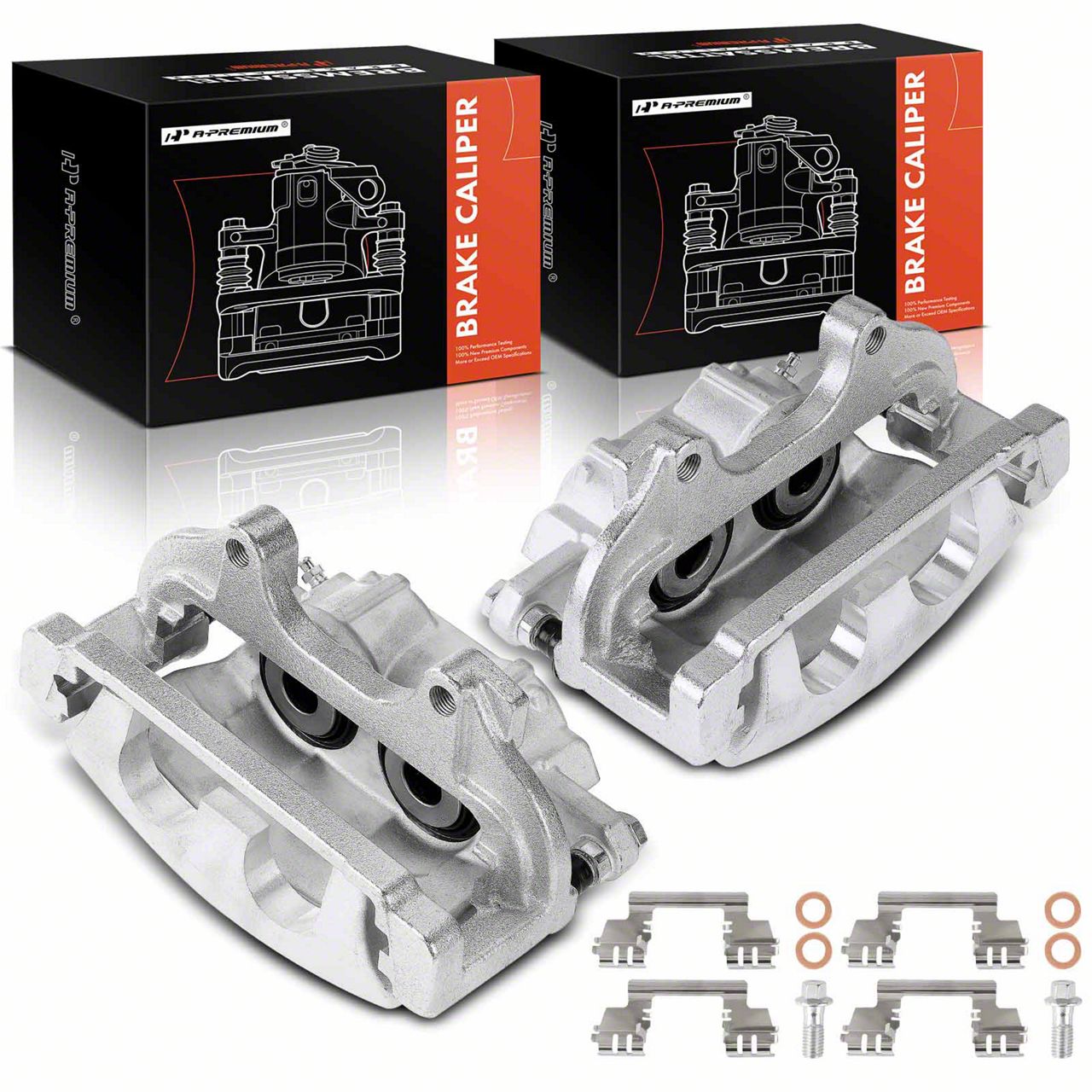 Challenger Brake Calipers; Front (09-11 5.7L HEMI Challenger) - Free ...