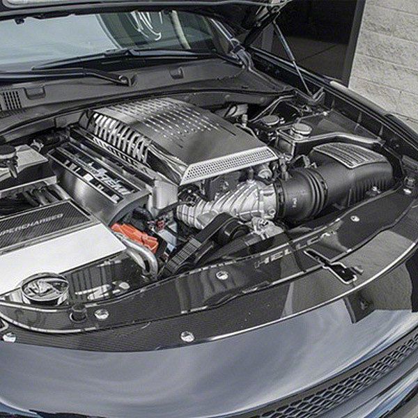 Challenger Brushed Fuse Box Cover with Top Plate (15-23 Challenger SRT ...