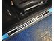 Challenger Carbon Fiber Door Sills with Scat Pack Lettering; Brushed ...