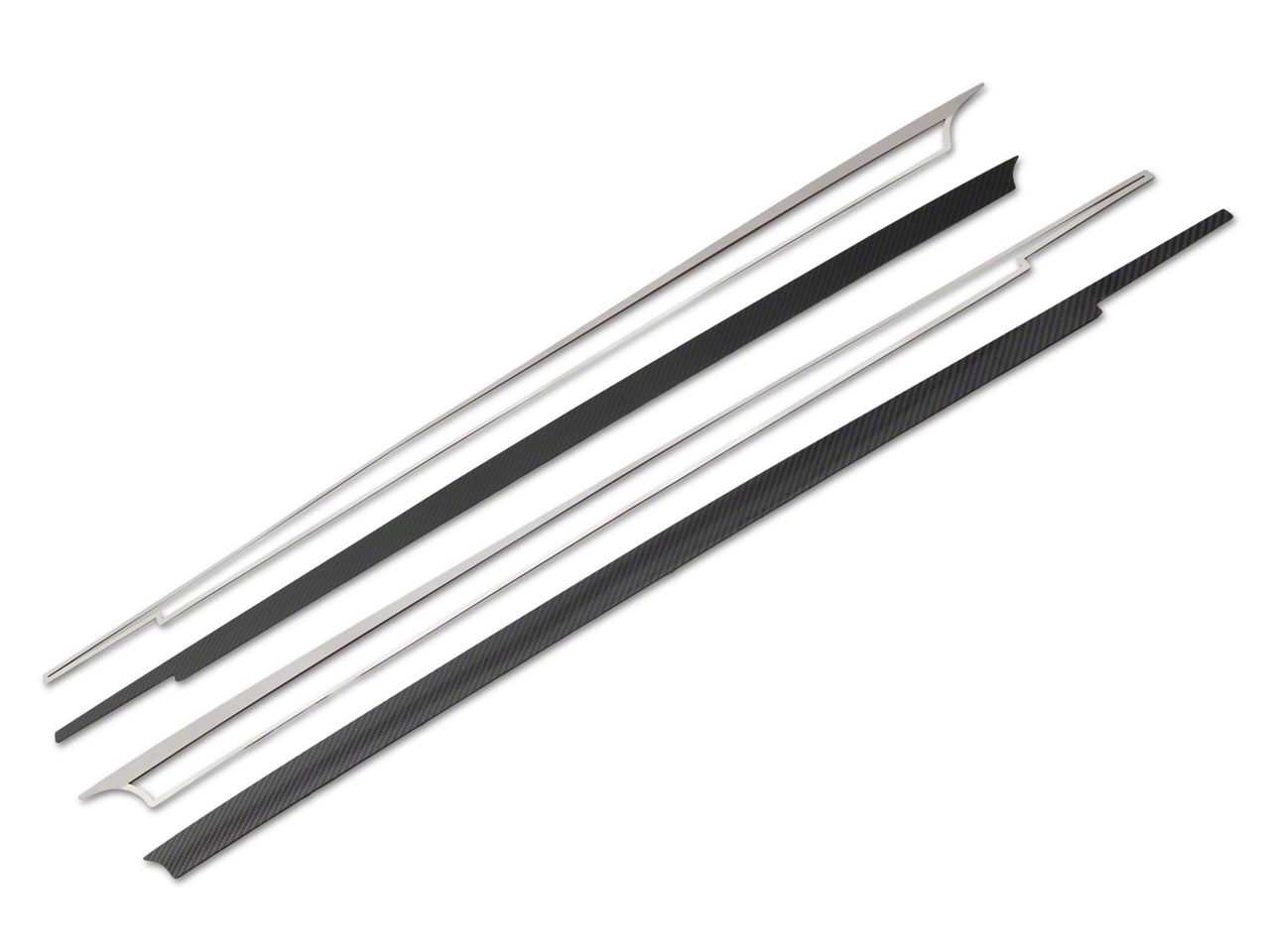 Challenger Carbon Fiber Fender Caps (08-23 Challenger) - Free Shipping