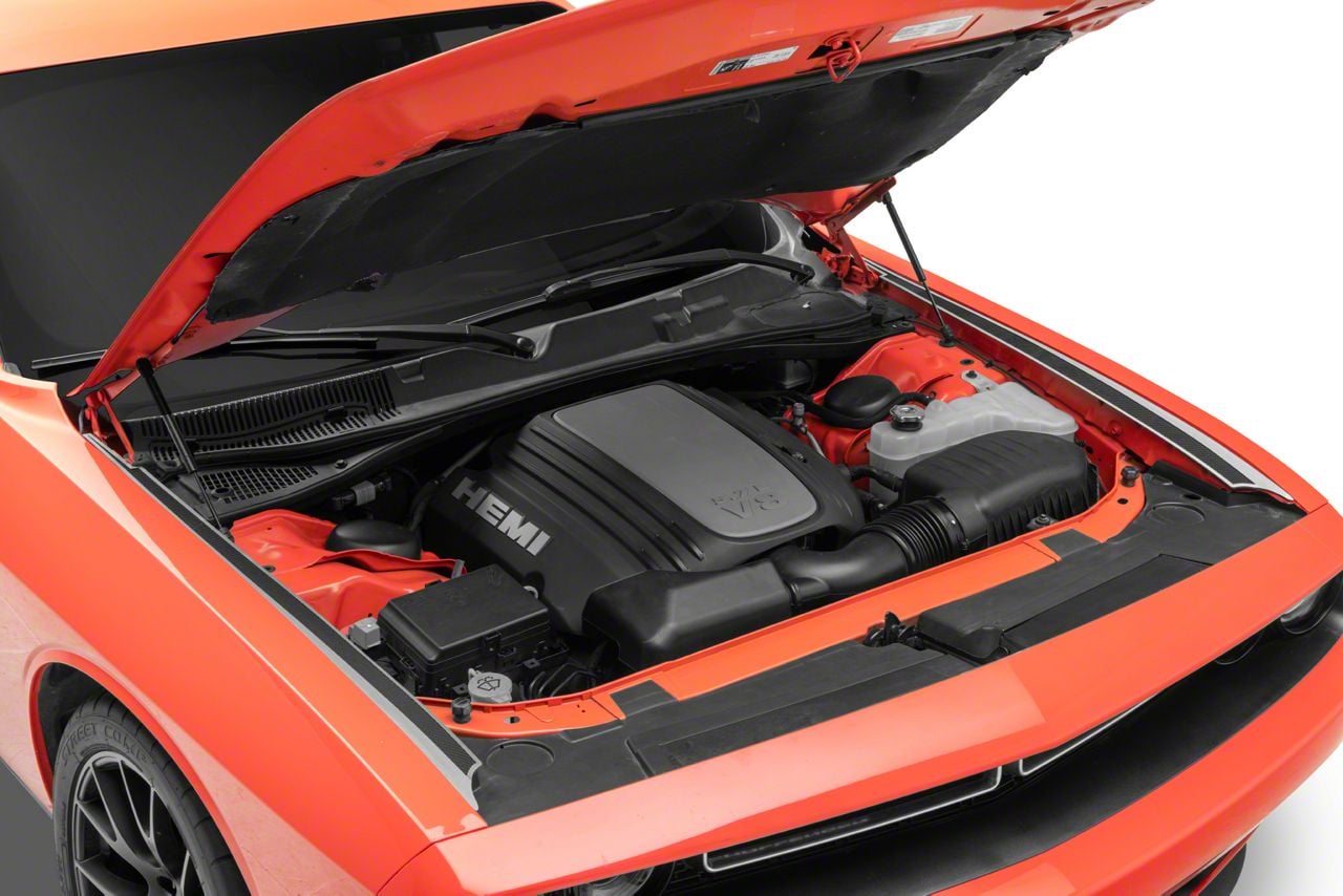 Challenger Carbon Fiber Fender Caps (08-23 Challenger) - Free Shipping