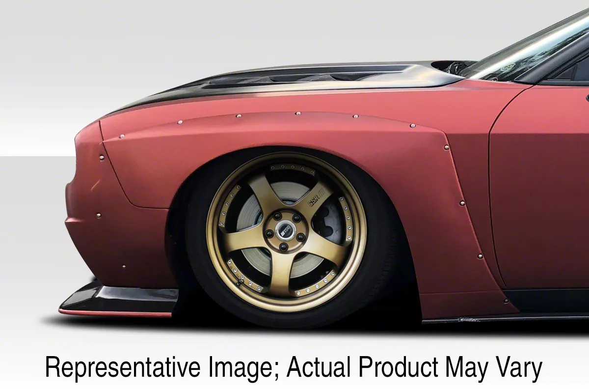 Challenger Circuit Extreme Wide Body Front Fenders (08-23 Challenger ...