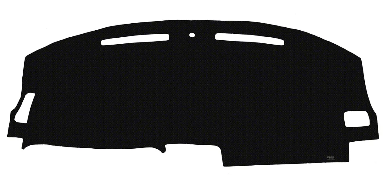 Challenger Custom Fit Dash Cover; Brushed Suede Charcoal (08-14 ...