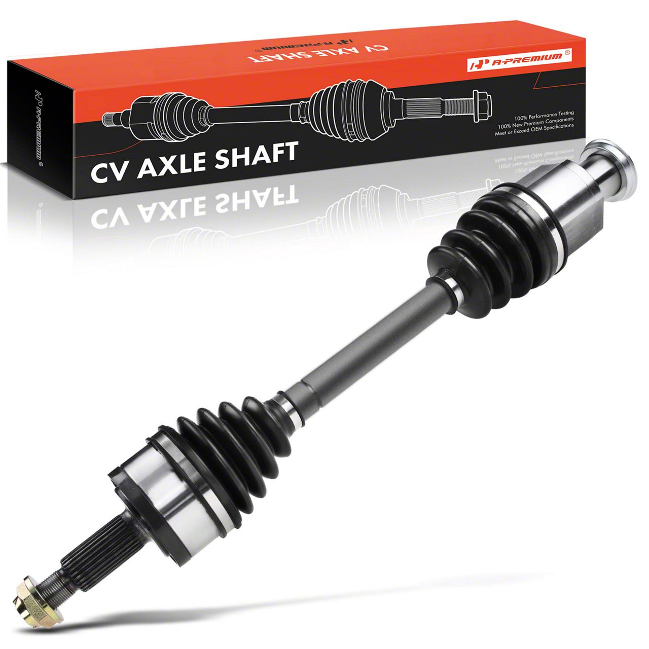 Challenger CV Axle Assembly; Front Driver Side (17-20 AWD Challenger ...
