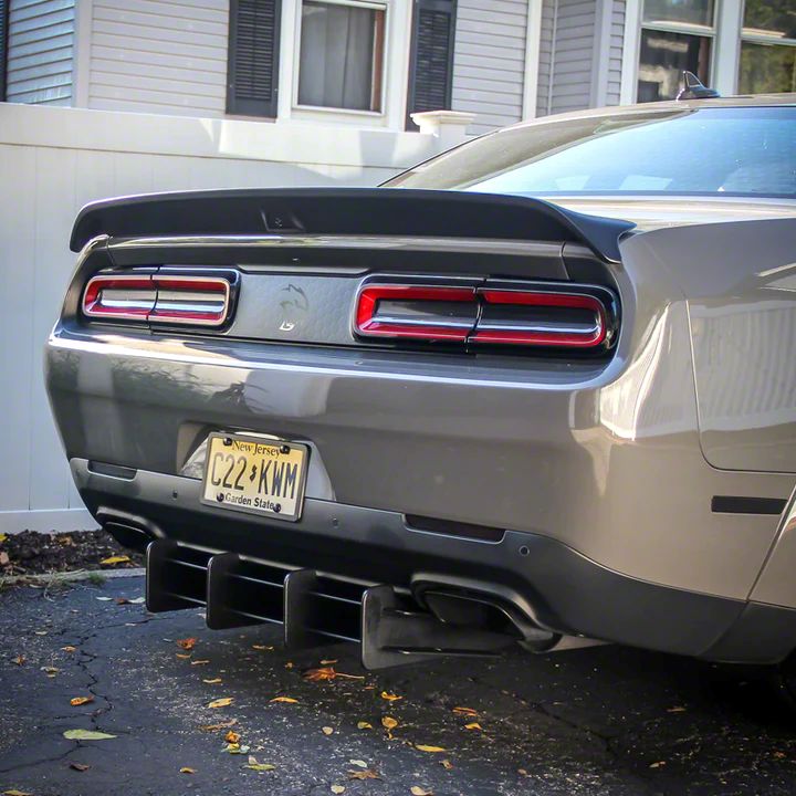 Challenger Deluxe Diffuser; Black (15-23 Challenger w/ Threaded Rear ...