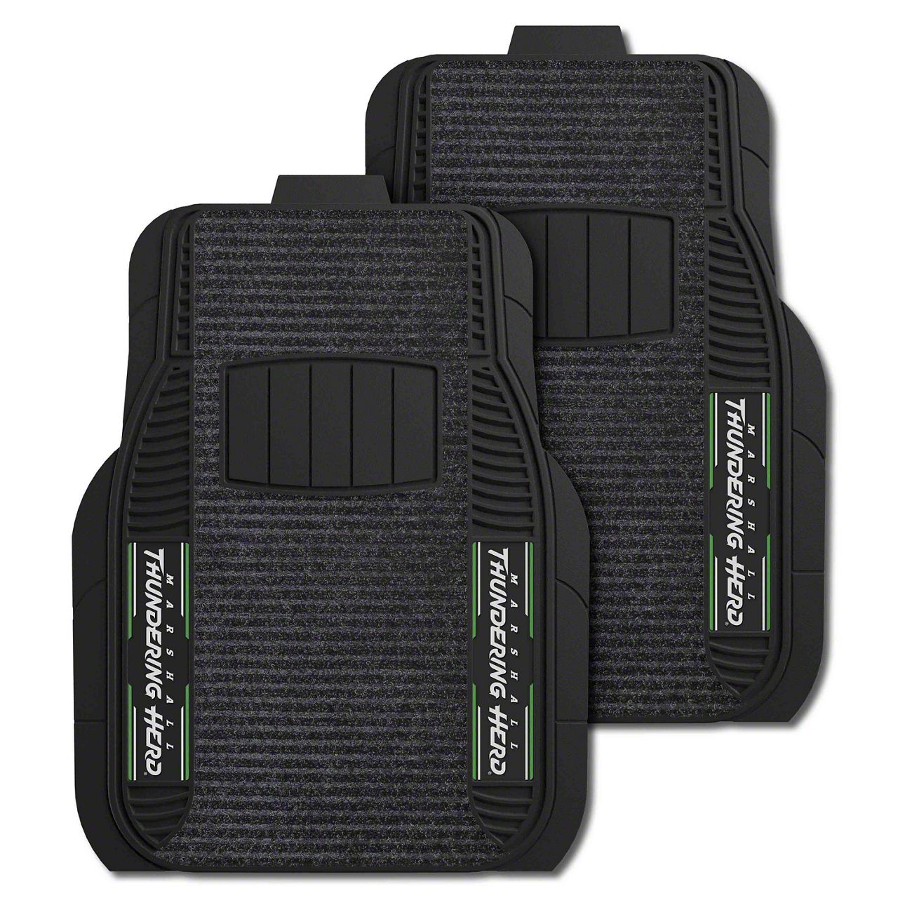 Challenger Deluxe Front Floor Mats with Marshall University Thundering ...