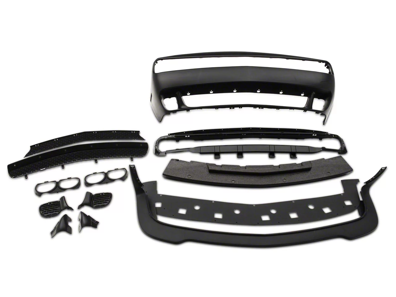 Challenger Demon Style Wide Body Kit; Unpainted (08-23 Challenger ...