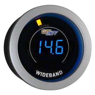 Challenger Digital Wideband Air/Fuel Ratio Gauge; Tinted (Universal ...