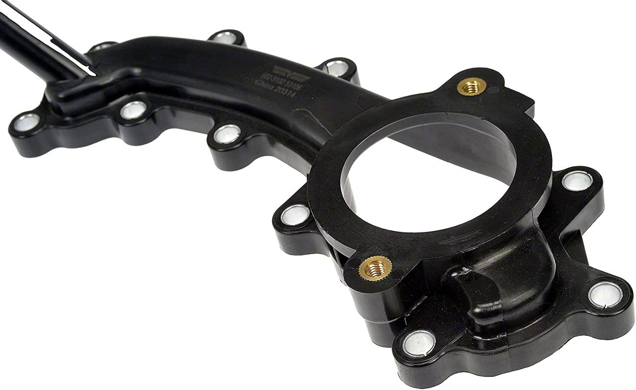 Challenger Engine Coolant Crossover Pipe; Standard Design (11-19 3.6L ...