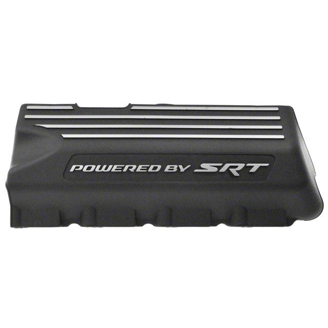 Challenger Engine Cover with Powered by SRT Logo; Passenger Side (11-17 ...