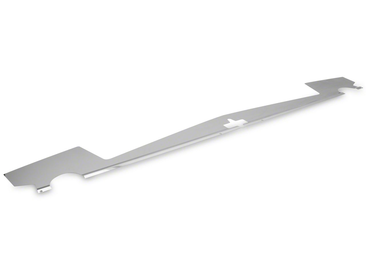 Challenger Engine Header Plate; Polished (08-23 Challenger) - Free Shipping