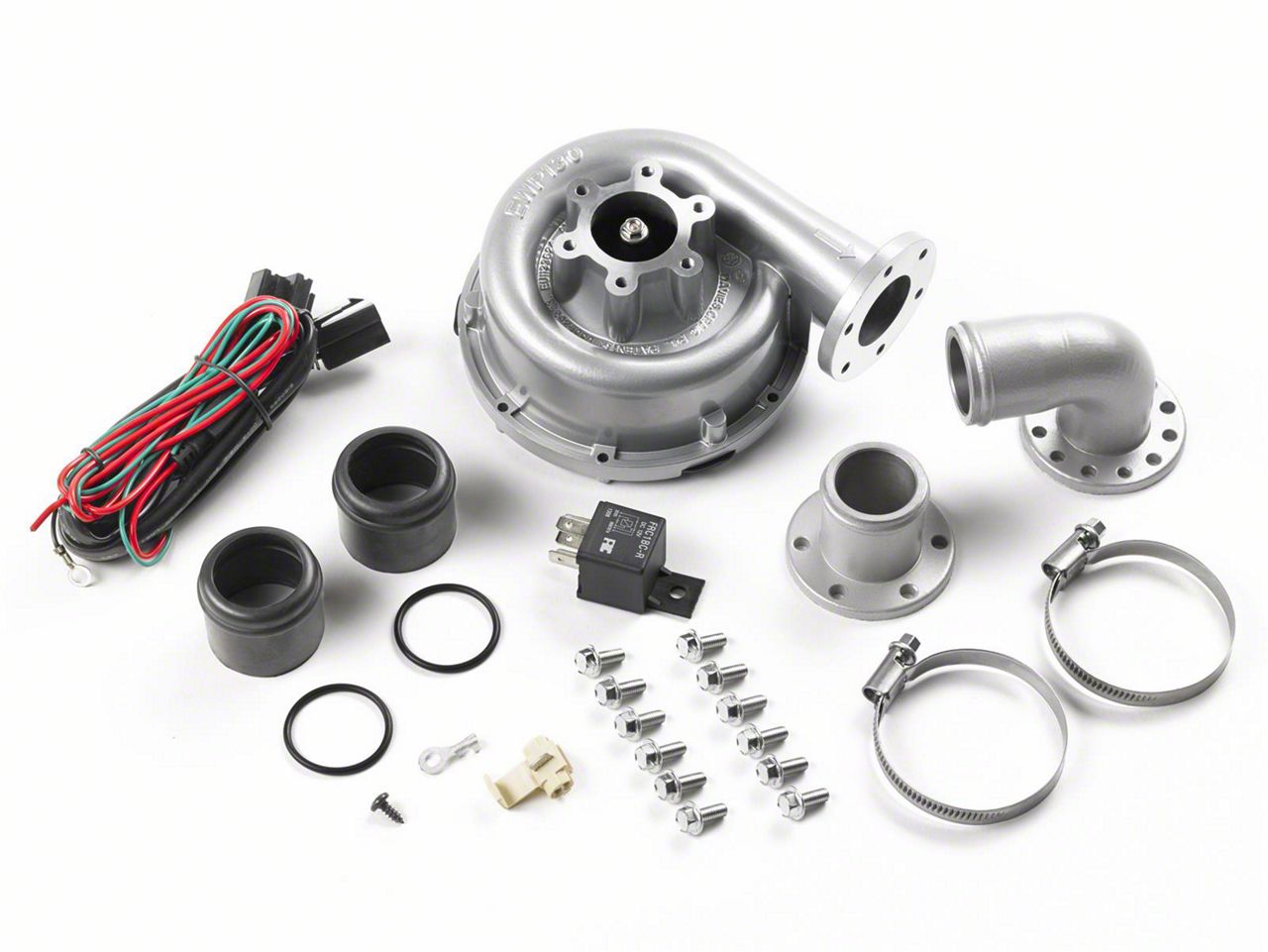 Challenger EWP130 Alloy Remote Electric Water Pump Kit; 12-Volt ...