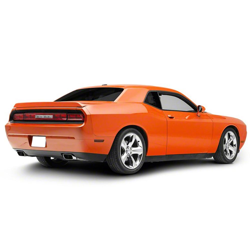 Challenger Factory Style Flush Mount Rear Deck Spoiler; Hemi Orange ...