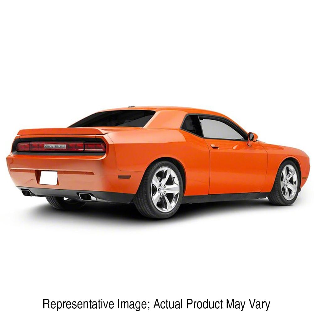 Challenger Factory Style Flush Mount Rear Deck Spoiler; Plum Crazy (08 ...