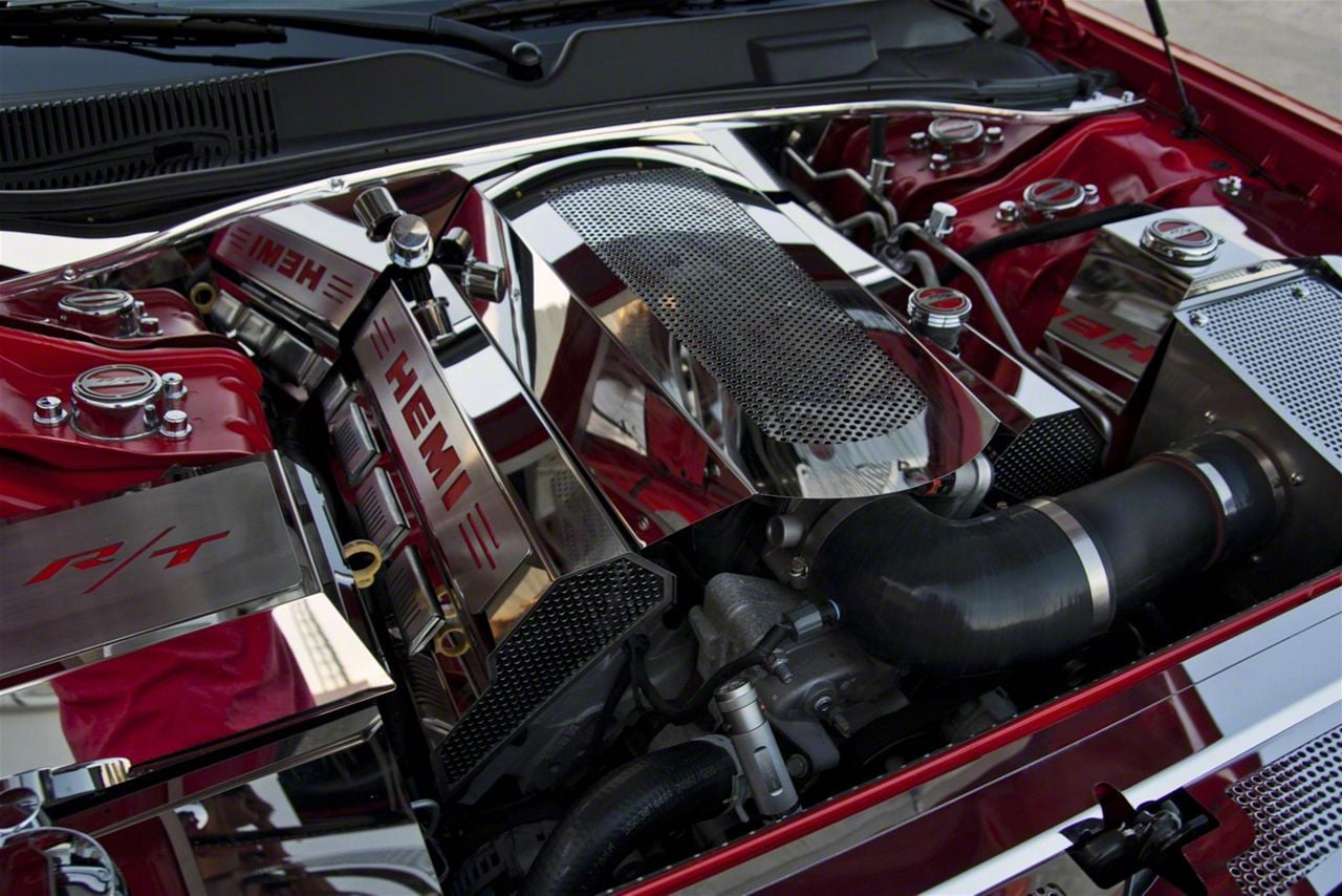 Challenger Firewall Polished; Works With ACC Replacement Fuel Rail ...
