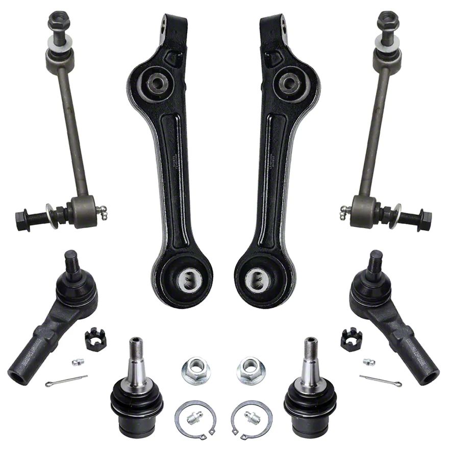 Challenger Front Lower Rearward Control Arms with Sway Bar Links (11-14 ...