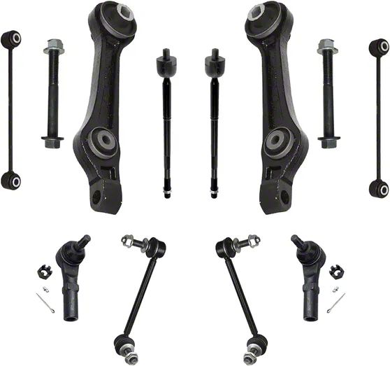 Challenger Front Lower Rearward Control Arms with Sway Bar Links and ...