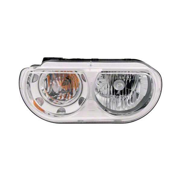 Headlights Depot Challenger Halogen Headlight; Driver Side CS309-B001L ...