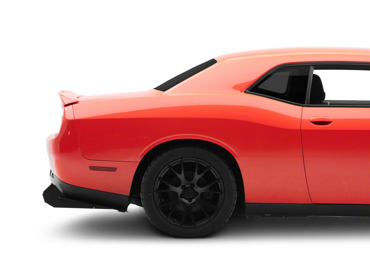 Challenger HDPE Rear Diffuser; Matte Black (15-23 Challenger) - Free ...