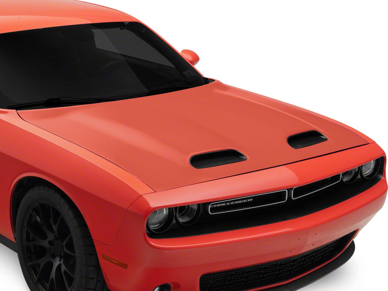 Challenger Hellcat Redeye Style Hood; Unpainted (08-23 Challenger ...
