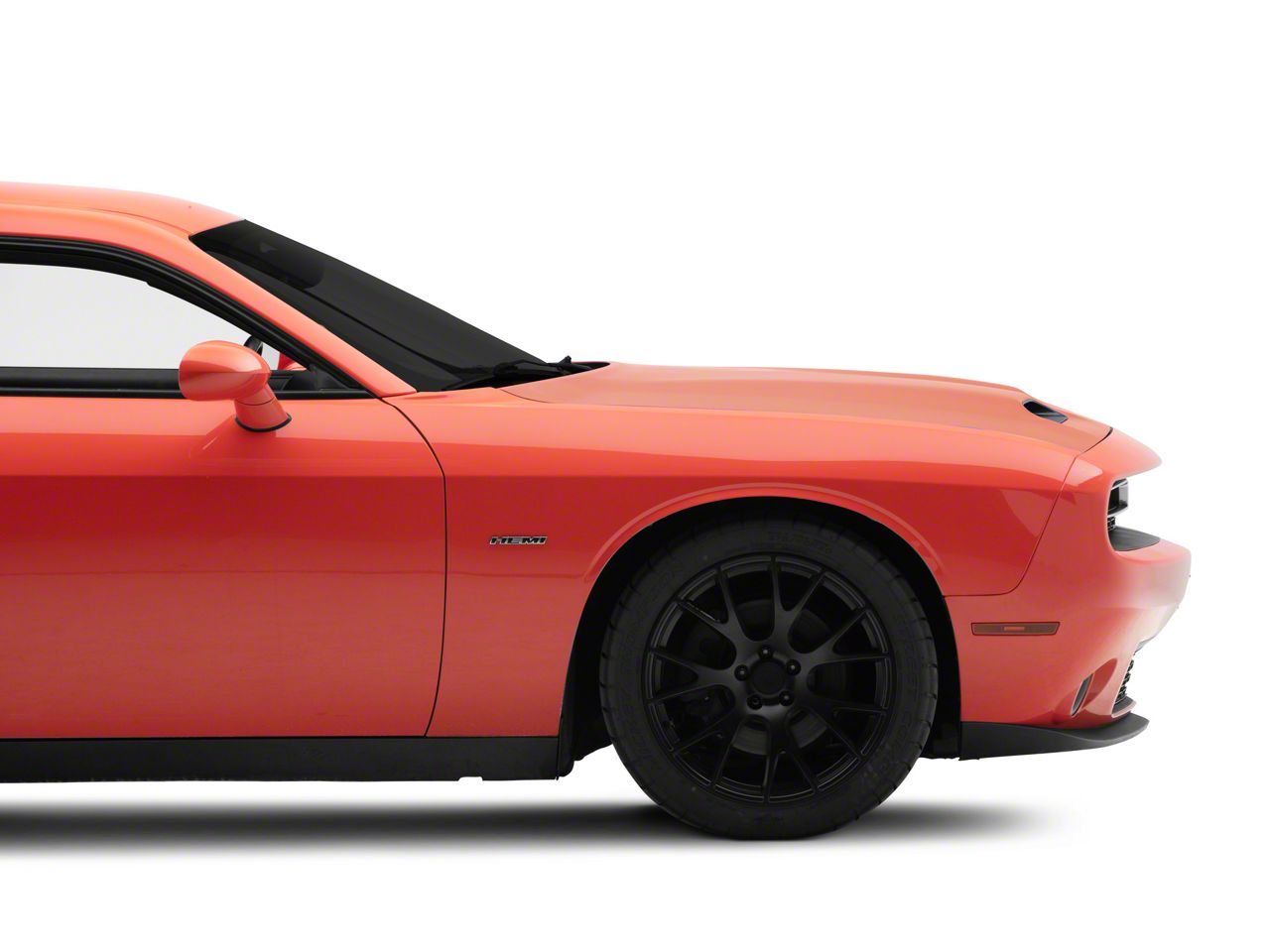 Challenger Hellcat Redeye Style Hood; Unpainted (08-23 Challenger ...