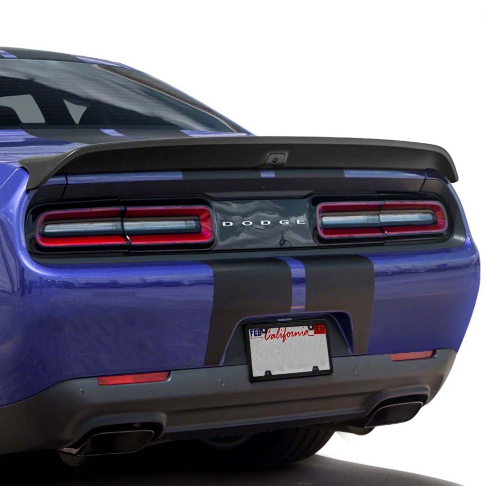 Challenger Hellcat Redeye Style Rear Spoiler with Backup Camera Hole ...