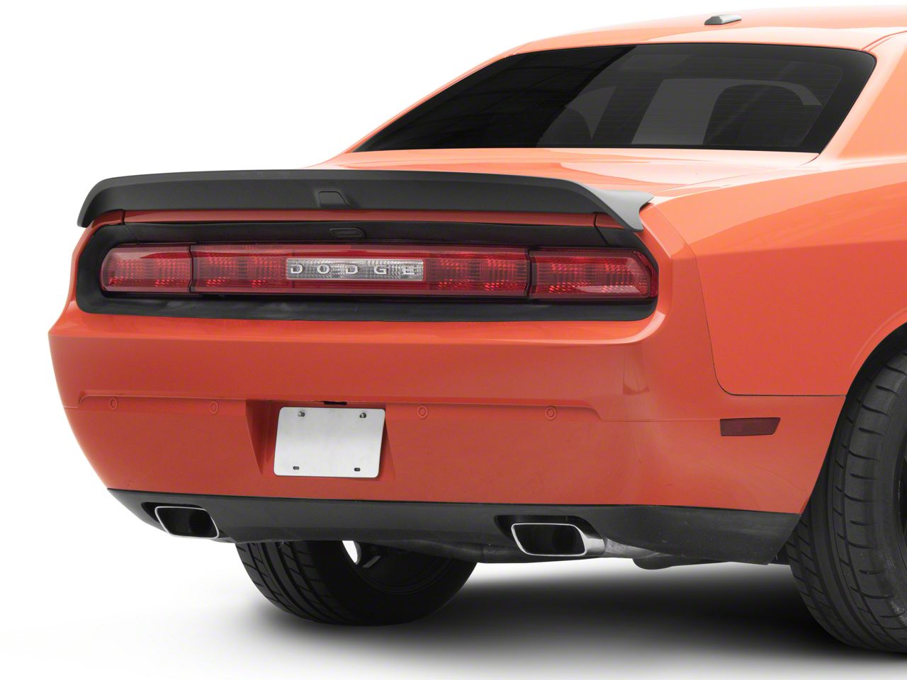 Challenger Hellcat Redeye Style Rear Spoiler; Primer Black (08-23 ...