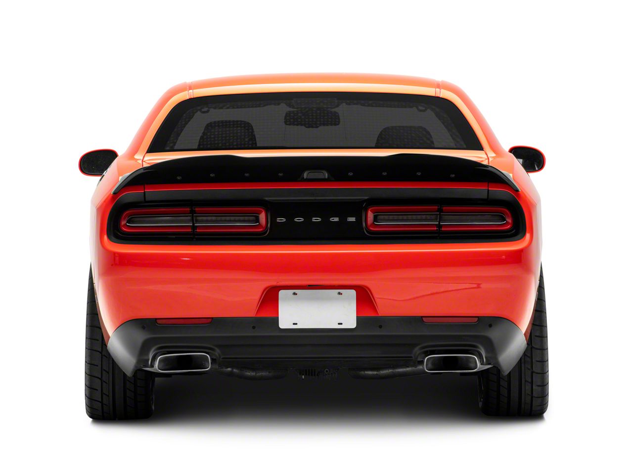 Challenger Hellcat Redeye Style Rear Spoiler; Gloss Black (08-23 ...