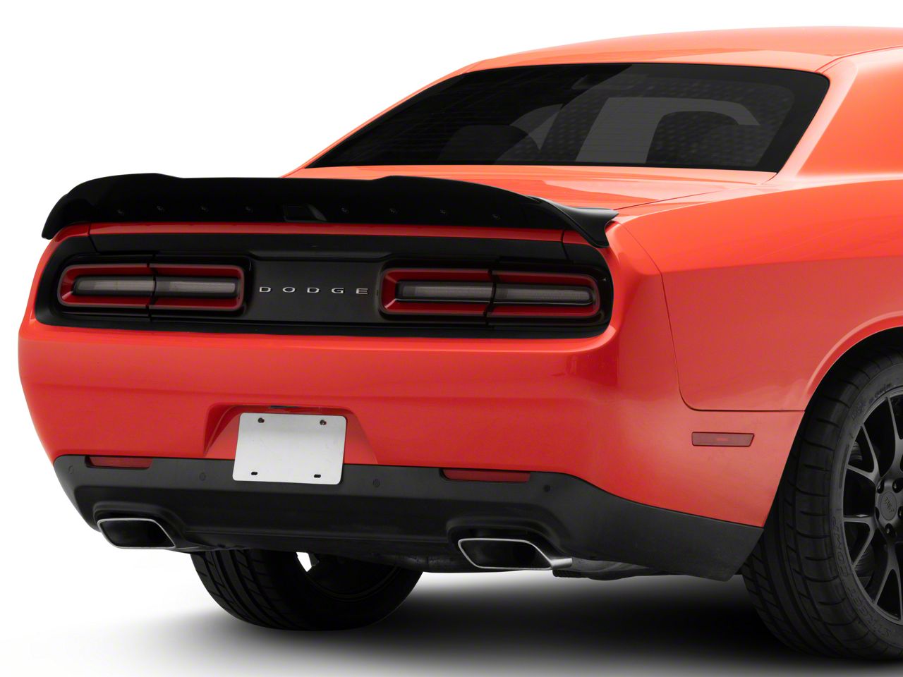 Challenger Hellcat Redeye Style Rear Spoiler; Gloss Black (08-23 ...
